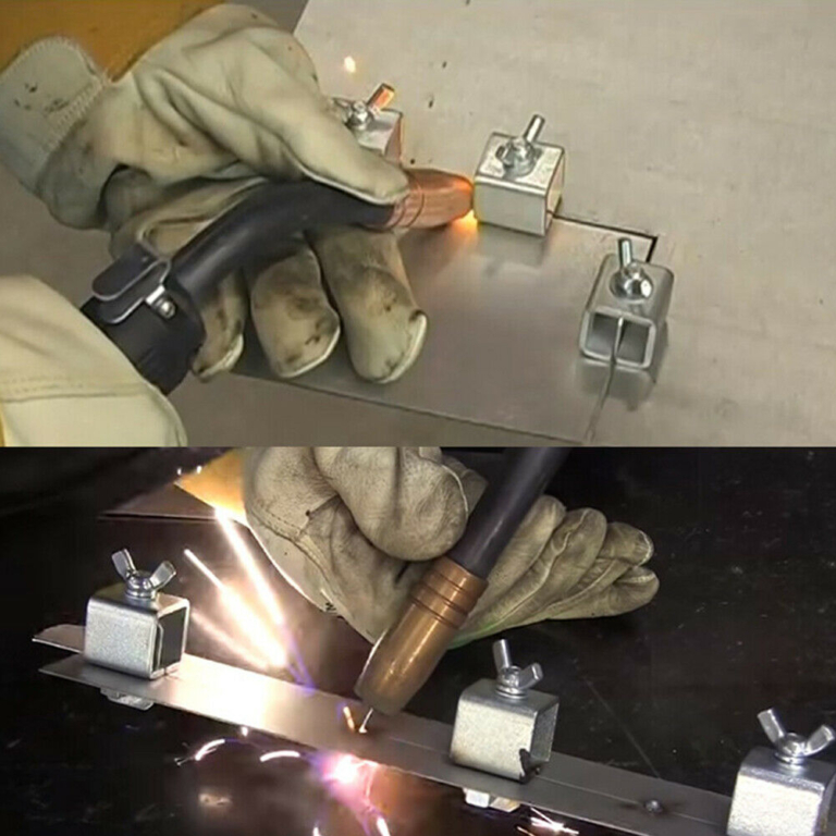 Butt Welding Clamps - Set of 8 - Metal Man Tools